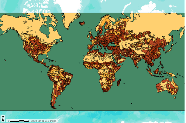 Global Soil Degradation Severity | Data Basin