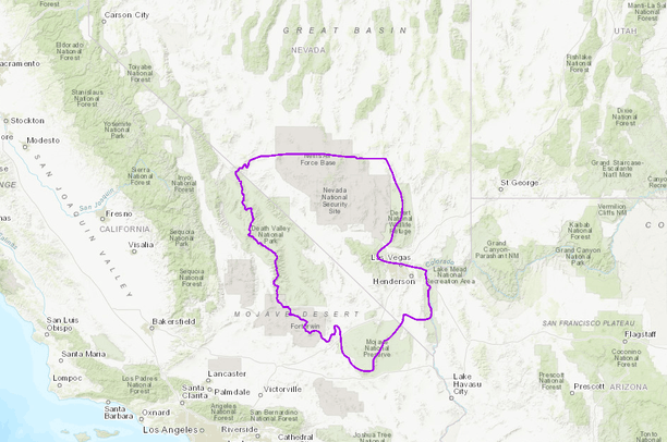 Eastern Mojave Study Area | Data Basin
