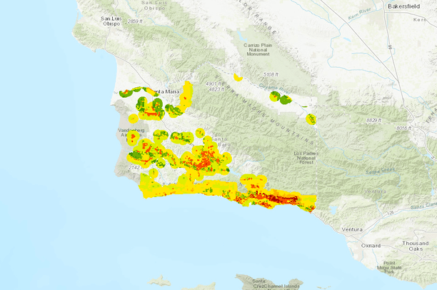Wildfire Risk Reduction Priority Areas | Data Basin
