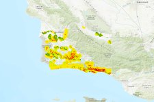 Exmple Fire map | Data Basin