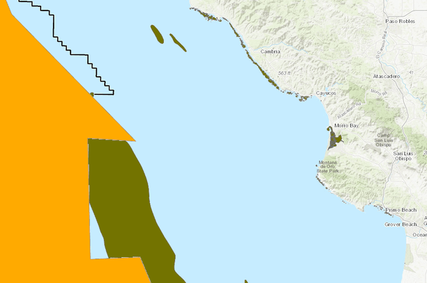 Morro Bay WEA and habitat - Griffin | Data Basin