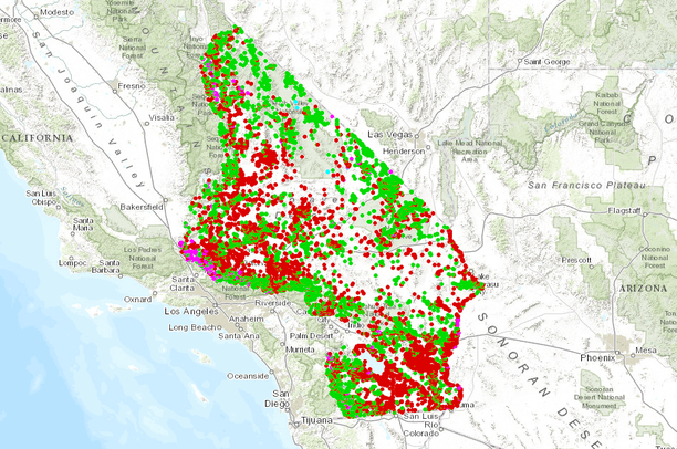 California Natural Diversity Database (Points), March-2-2013, DRECP ...