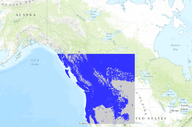Osprey (Pandion haliaetus) Habitat Suitability Change Models | Data Basin