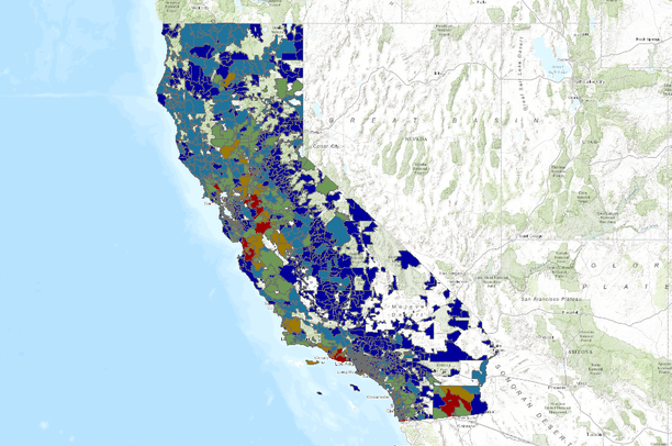 Summed number of pollutants from water bodies designated as imparied ...