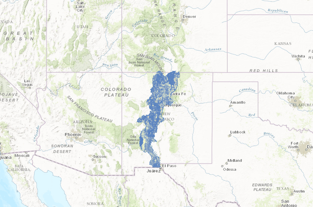 Burn Probability for Fireline Intensity Class 4, predicted for 2020 to ...