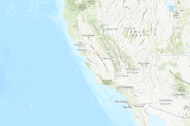 Vernal Pools in California, 2012 | Data Basin