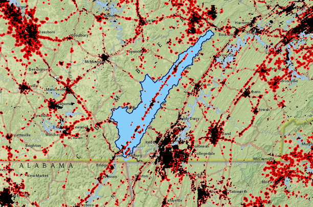 Sleuth Sequatchie River 2050 | Data Basin