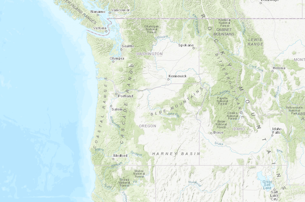 Oregon Fish Distributions | Data Basin