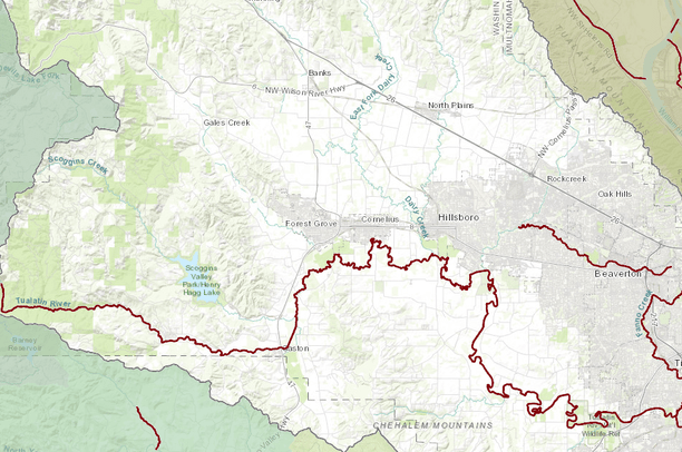 Tualatin River Watershed, Oregon | Data Basin