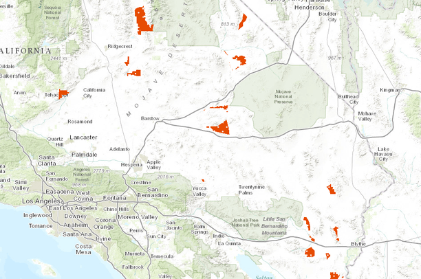 Lands Managed to Protect Wilderness Characteristics, DRECP Proposed ...