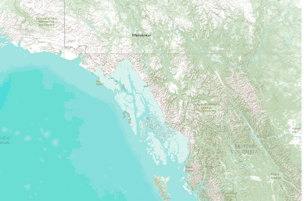 Soil water storage capacity (AWS in mm at 0.25 m depth) for the North ...
