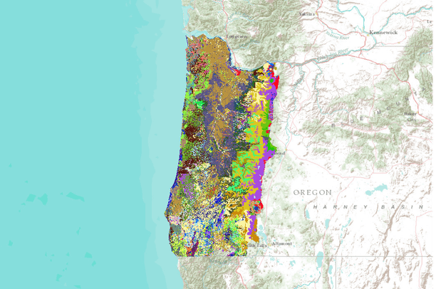 Soil texture for the North Pacific Landscape Conservation Cooperative ...