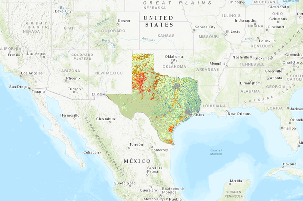 Texas Cropland 2008 (USDA Cropscape) | Data Basin