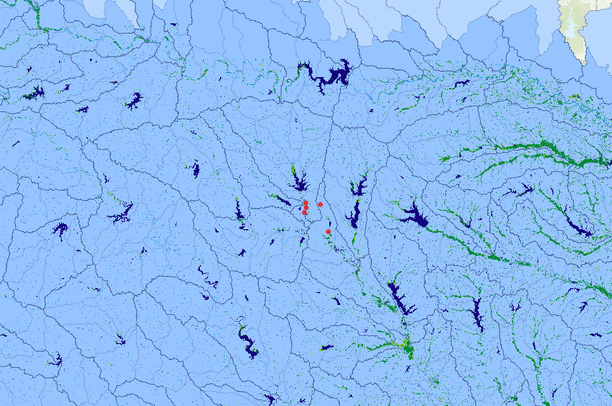 Sampling Sites Map | Data Basin