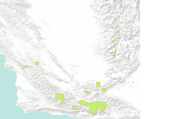 California (USA) Condor Habitat | Data Basin