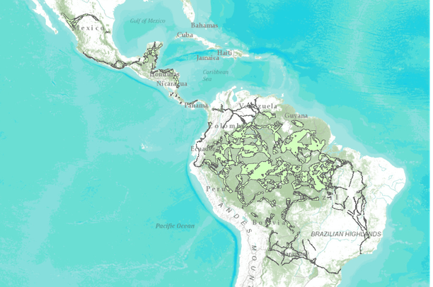 Jaguar Corridors | Data Basin