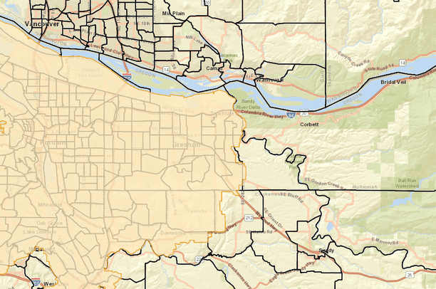 PDX UGB and Census Tract Information | Data Basin