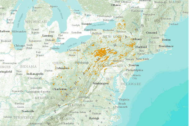 Protected Areas Database - State Lands in the Appalachian Basin ...