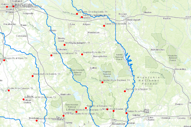 Texas Environmental Flow | Data Basin