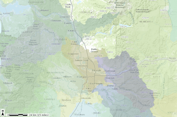 Portland_Watersheds | Data Basin