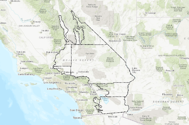 DRECP County Boundary | DRECP Gateway