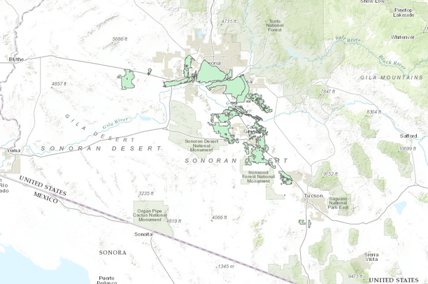 Groundwater Saving Facility (ADWR) | Data Basin