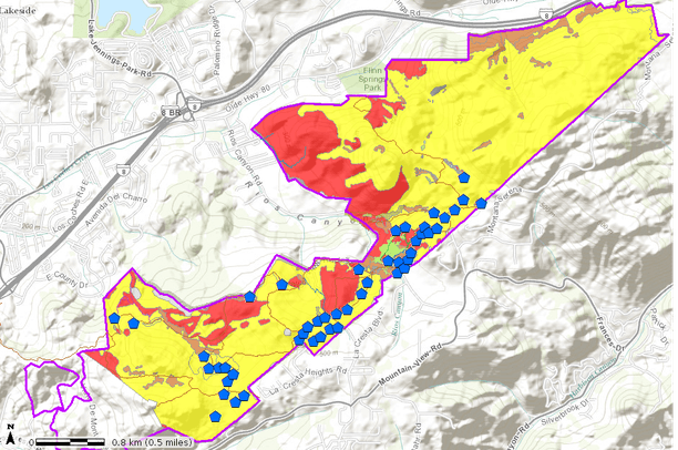 Crestridge Map | Data Basin