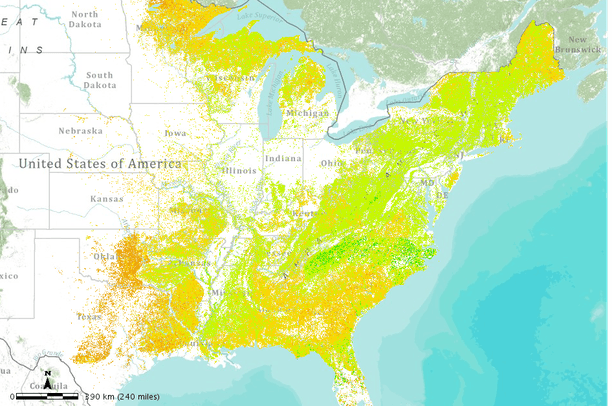 Above-ground Forest Biomass | Data Basin