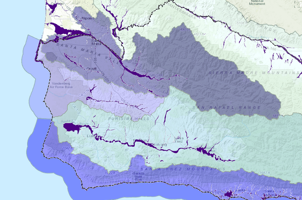 Water Resource Concerns and Flood Risks - Santa Barbara County | Data Basin