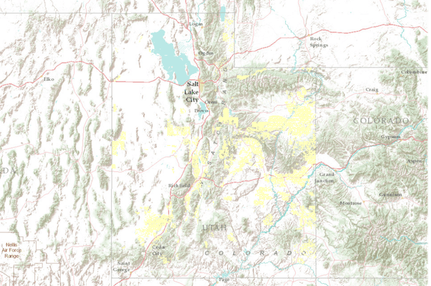 Utah: Federal oil and Gas Lease Areas | Data Basin