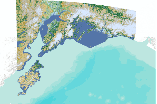 National Land Cover Database, land cover - Alaska (south-central ...