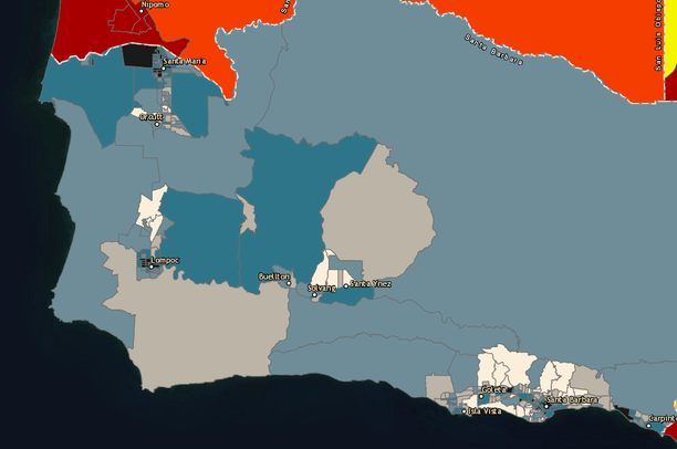 Climate Change Vulnerability Assessment, Contextual Layers Map #1 ...