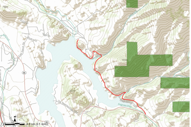 alan's emigrant trail | Data Basin