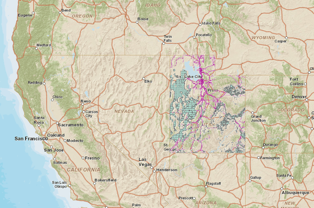 Solar Resources Utah | Data Basin