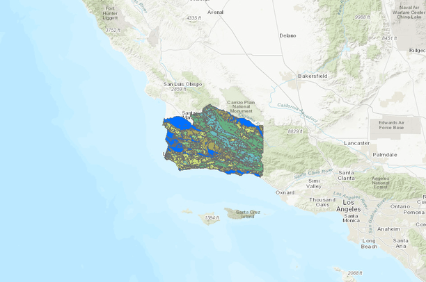 Physical Landscape Zones & Hydrologic Soil Groups | Data Basin