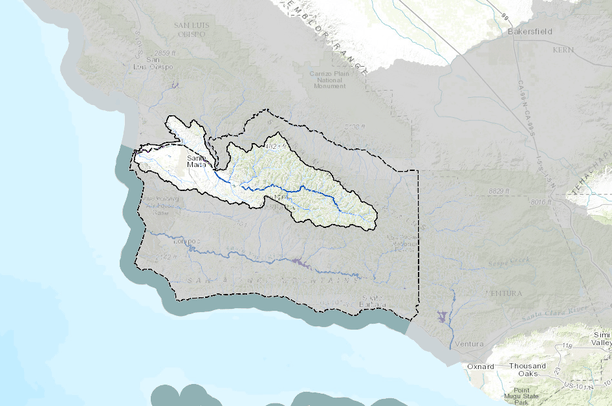 Water Resources - Santa Maria Watershed | Data Basin