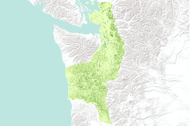 Broadleaf cover for the Western Lowlands Washington physiographic ...