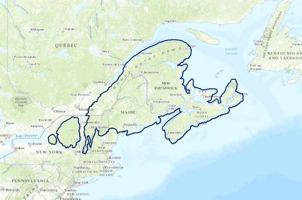 Northern Appalachian Ecoregion | Data Basin