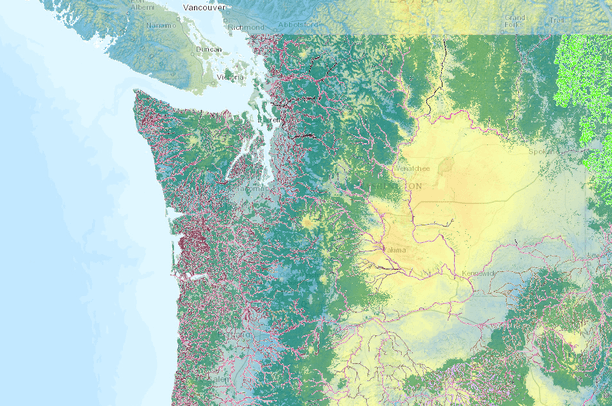 Velocity of Climate Change, Fish Distribution, and Forested Areas of ...