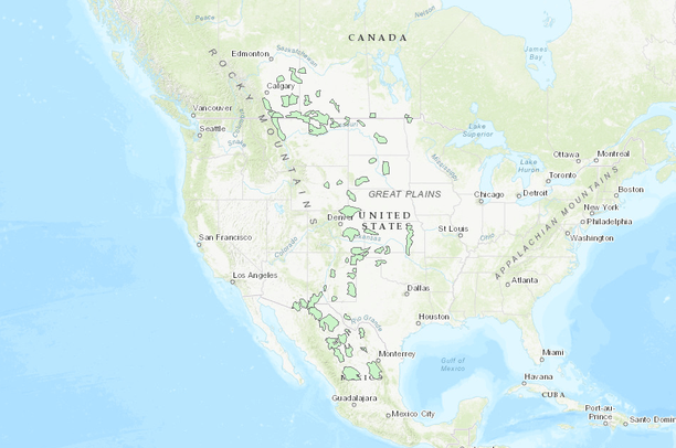 North American Priority Conservation Areas: Grasslands 2010 | Data Basin