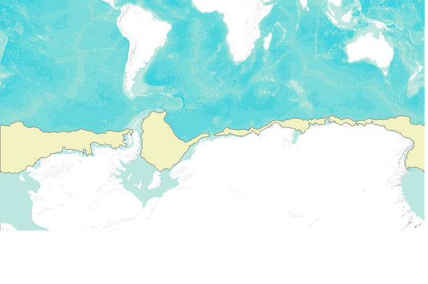 Sea Ice Index - historic sea ice extent for the South Pole (median for ...