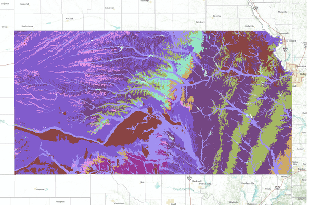 Geology of Kansas, USA | Data Basin