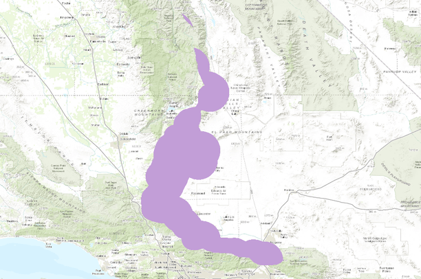 California Condor - Species Distribution Model, DRECP | Data Basin