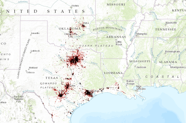 GCP LCC SLEUTH Urbanization Model - 2060 | Data Basin