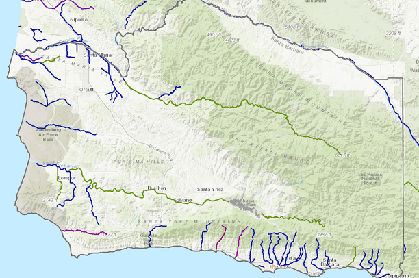 Impaired Water Bodies and Streams | Data Basin