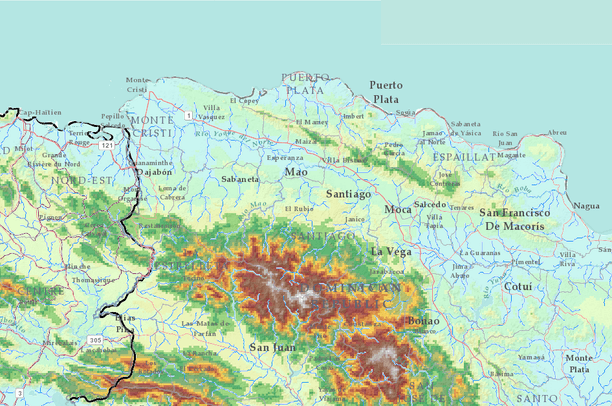 precipitación Hispaniola | Data Basin