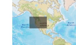 MAPS stations on NLCD Canopy Cover (33x aggregated) | Data Basin