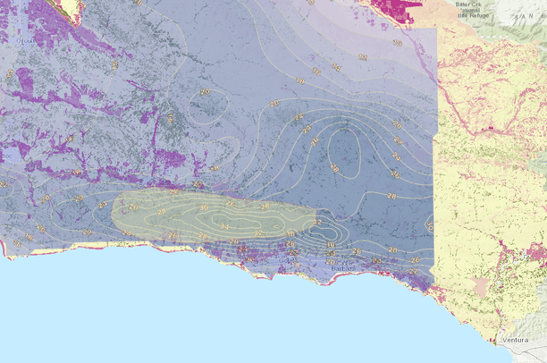 Average rainfall vs. Bird population - Tara | Data Basin