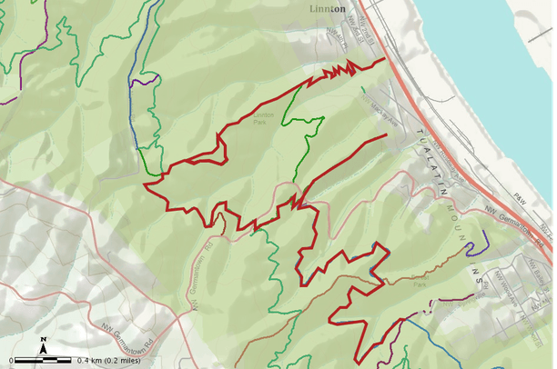 Forest Park: All Trails Challenge | Data Basin