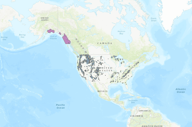 US Forest Service Special Status Areas | Data Basin